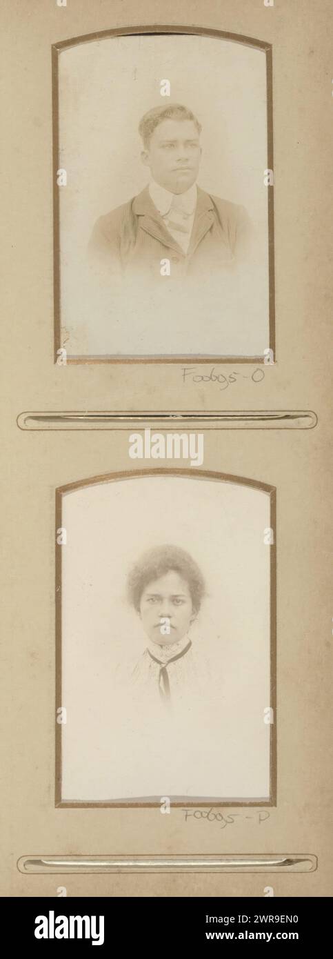 Portrait of E.[(...)]. van Liero[(...)] at the age of twenty, Part of ...