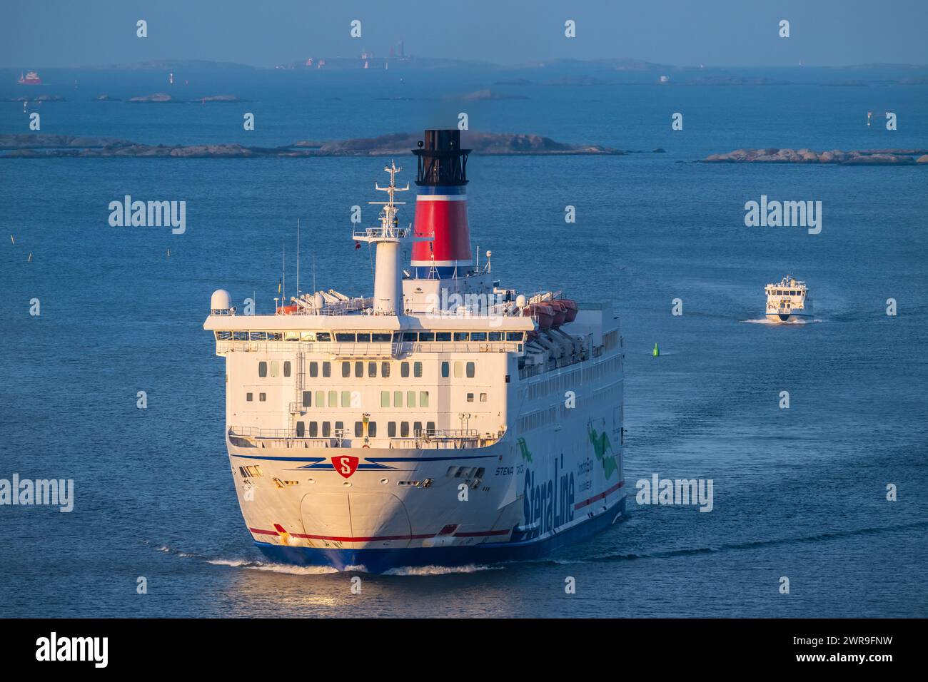 Gothenburg, Sweden - March 05 2024: Stena Line ferry Stena Danica ...