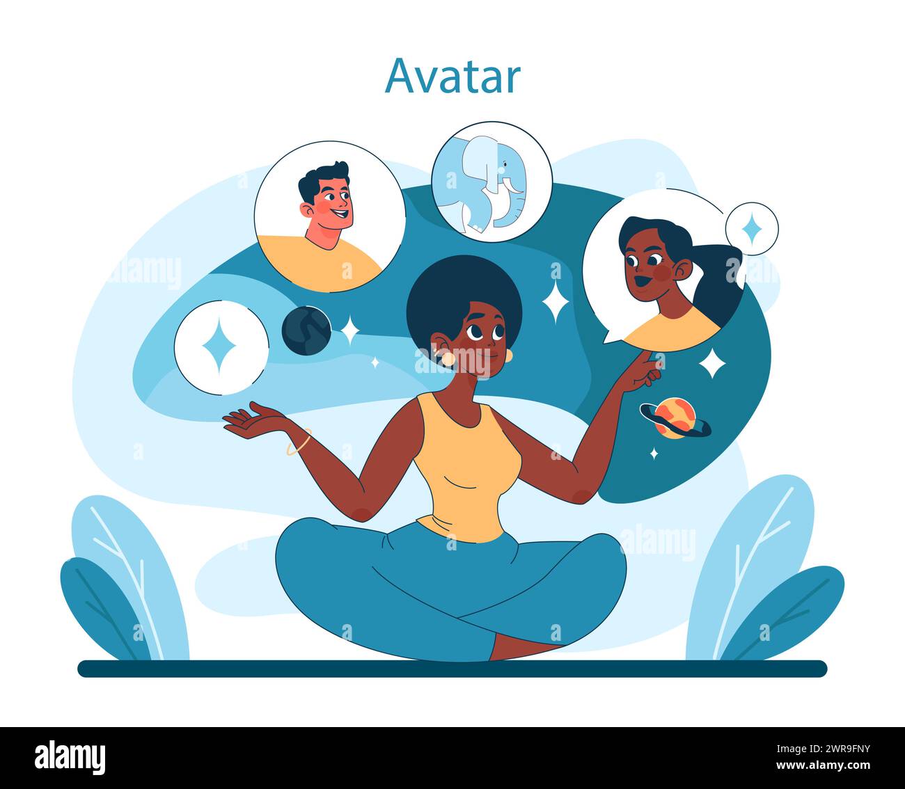 Avatar Creation in Virtual Tourism. A content creator designs diverse ...