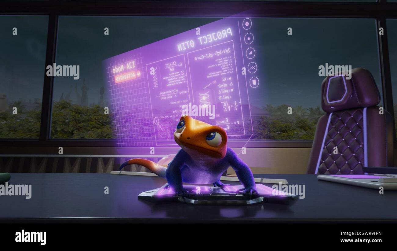 Iwaju Otin the pet Lizard Stock Photo - Alamy