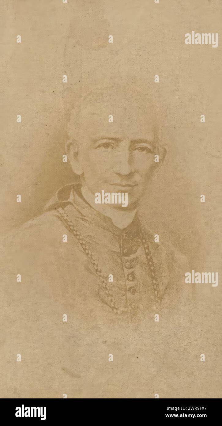Portrait of Pope Leo XIII, This photo is loose in an album., anonymous ...