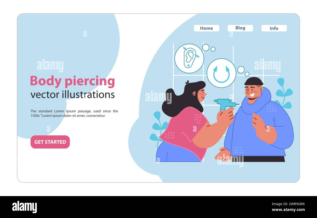 Expressive self-styling choice. Expert body piercing service. Professional and safe body ...