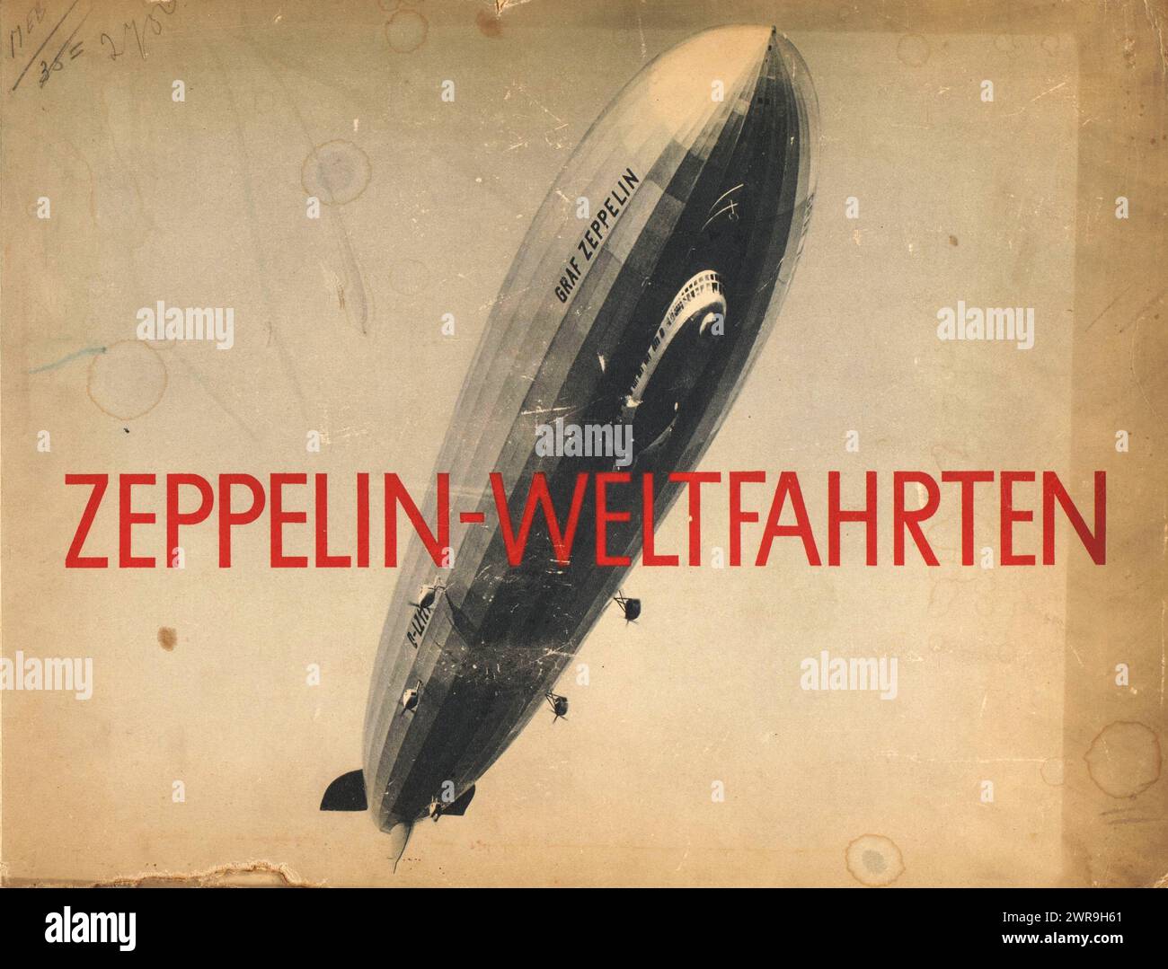 Collection album about the development of the zeppelin, Zeppelin ...