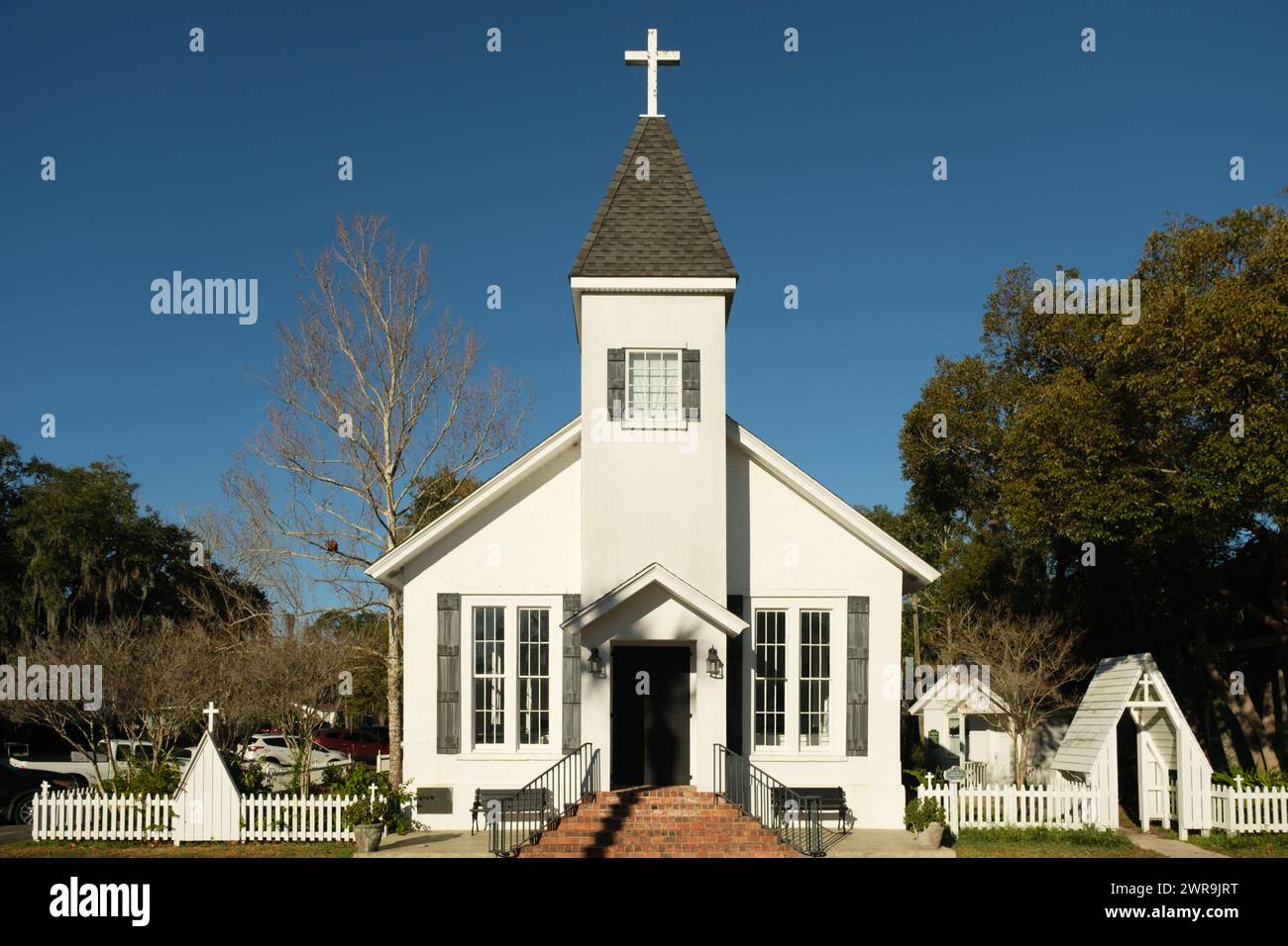 Our Lady Star of the Sea Catholic Church in St Marys, Georgia, USA ...