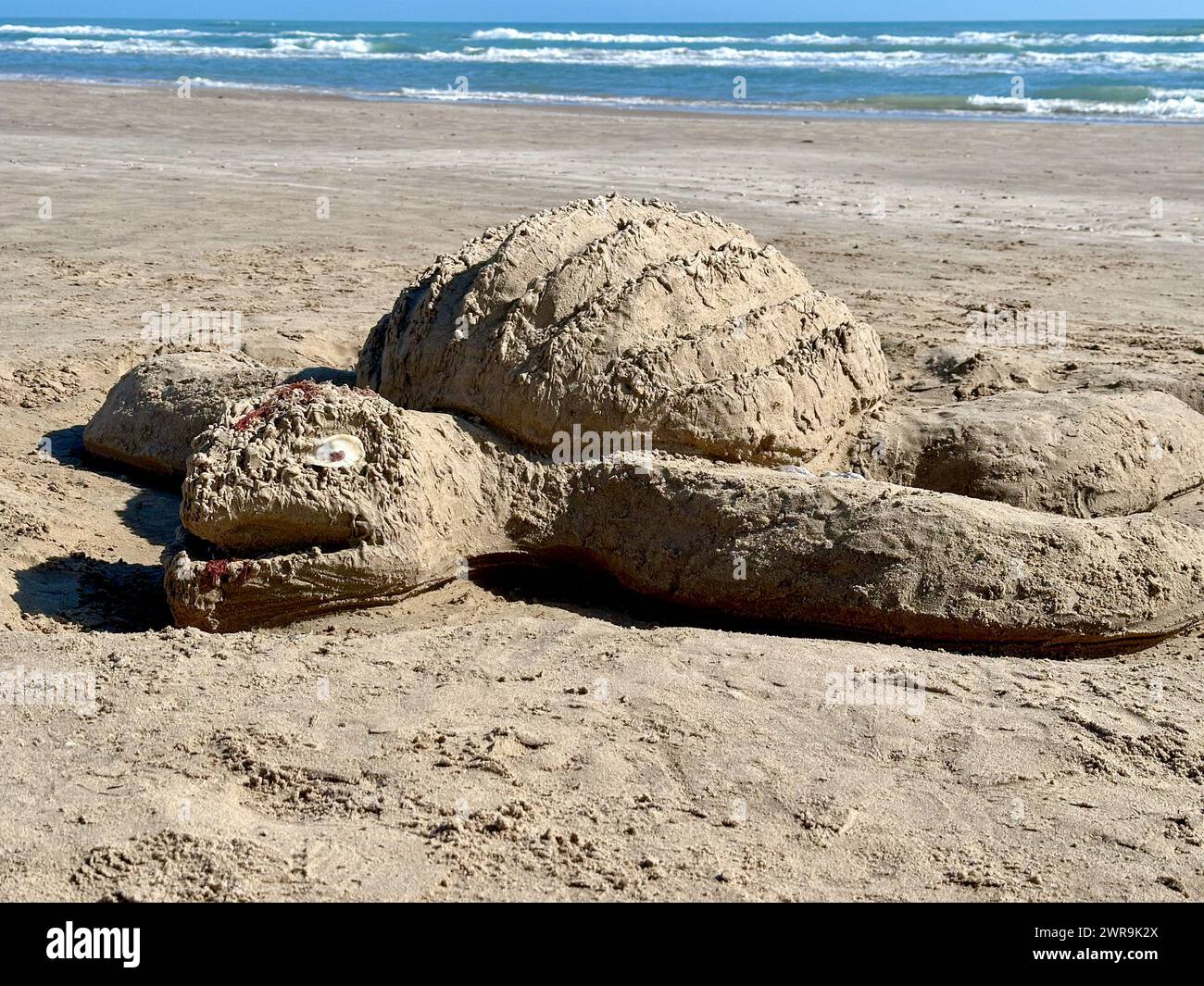 Sea turtle sculpture hi-res stock photography and images - Alamy