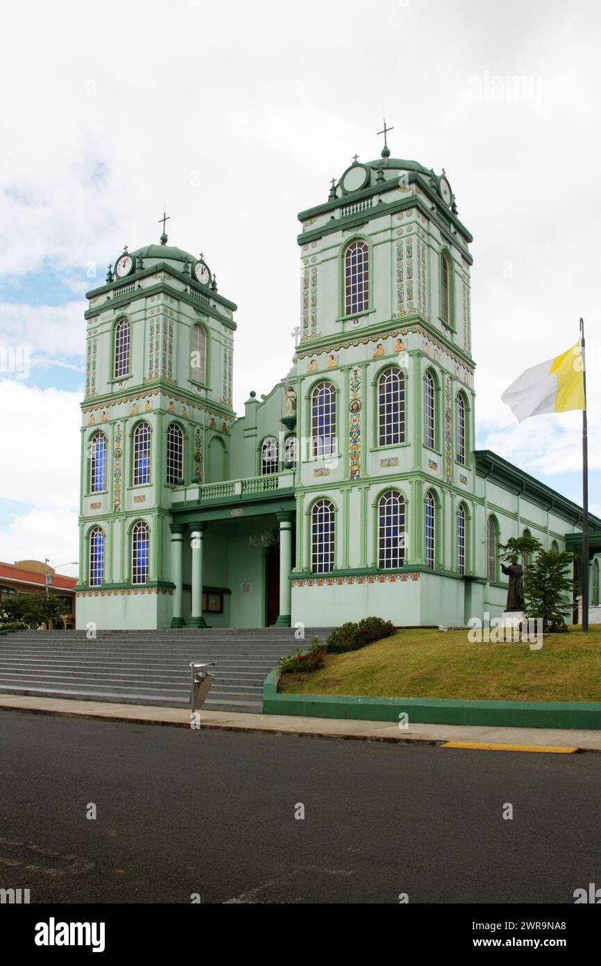 Iglesia de Sarchi Church, Sarchi, Central Highlands, Costa Rica Stock ...