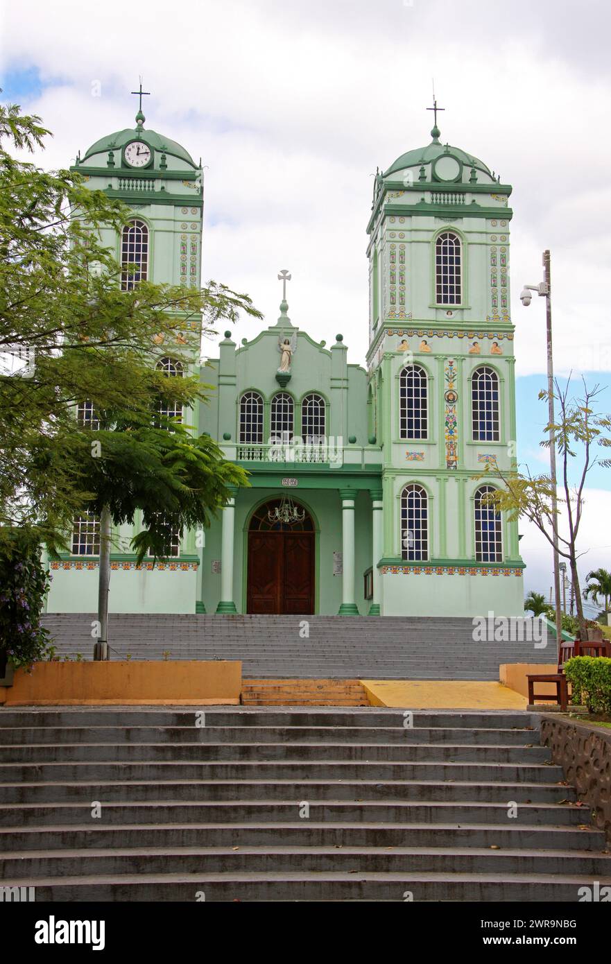 Iglesia de Sarchi Church, Sarchi, Central Highlands, Costa Rica Stock ...