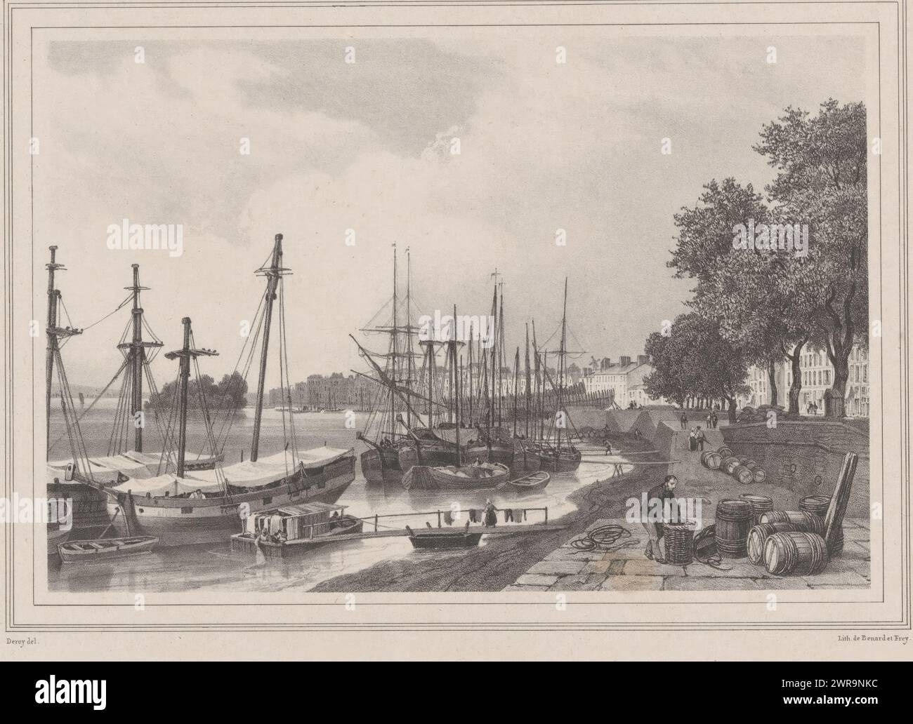 Vue prize de la cale de la sanitat hi-res stock photography and images ...