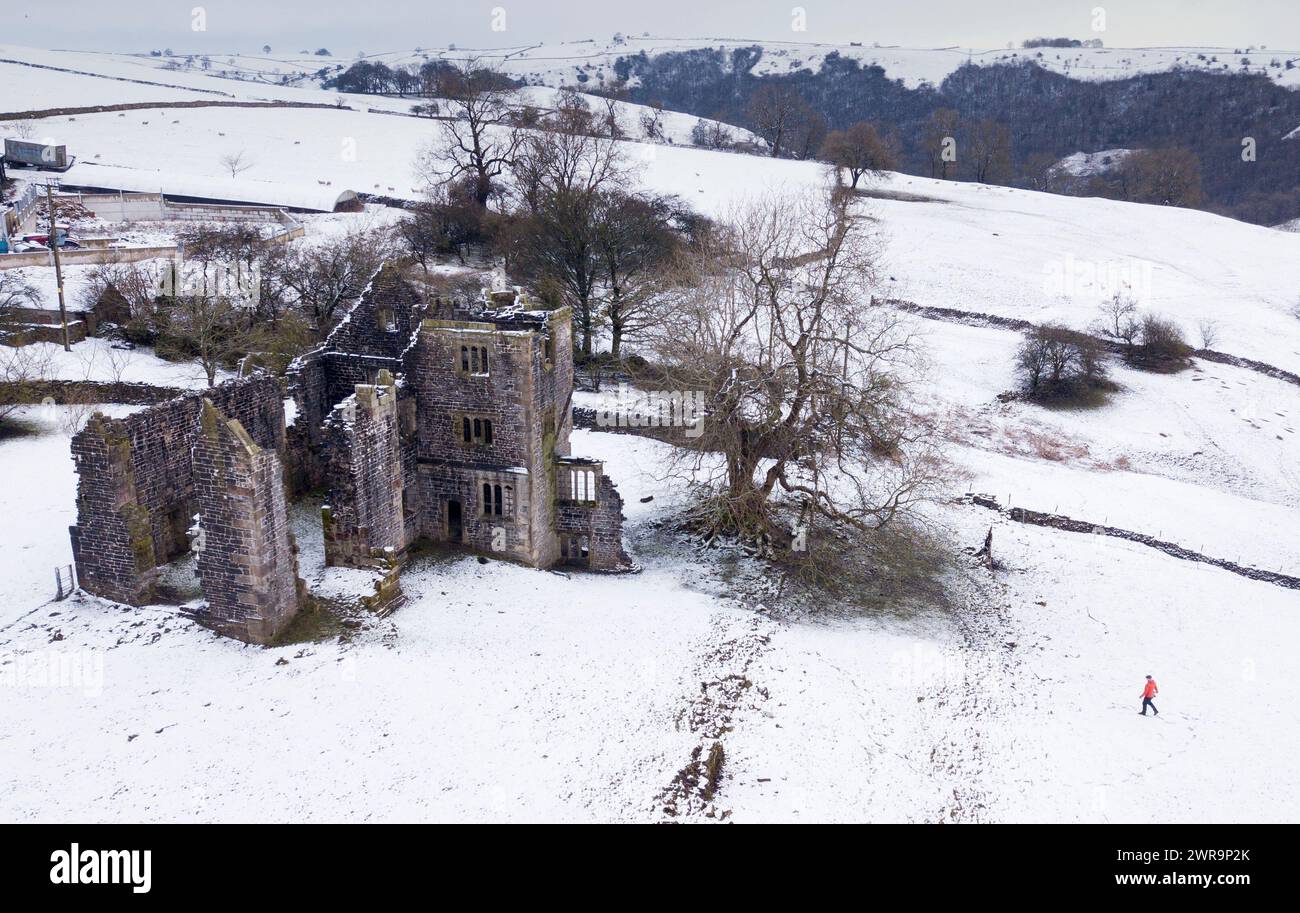 Throwley hall manor house hi-res stock photography and images - Alamy