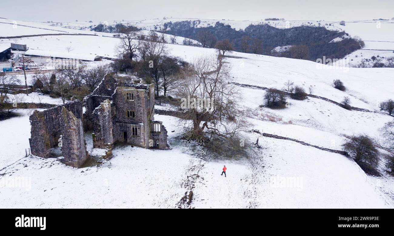 Throwley hall manor house hi-res stock photography and images - Alamy