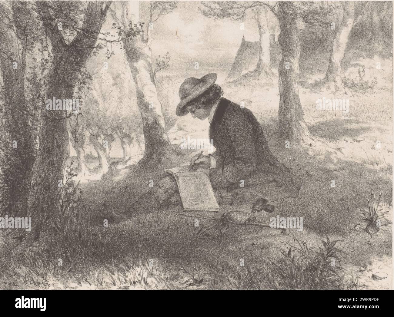 Draftsman sits hi-res stock photography and images - Alamy