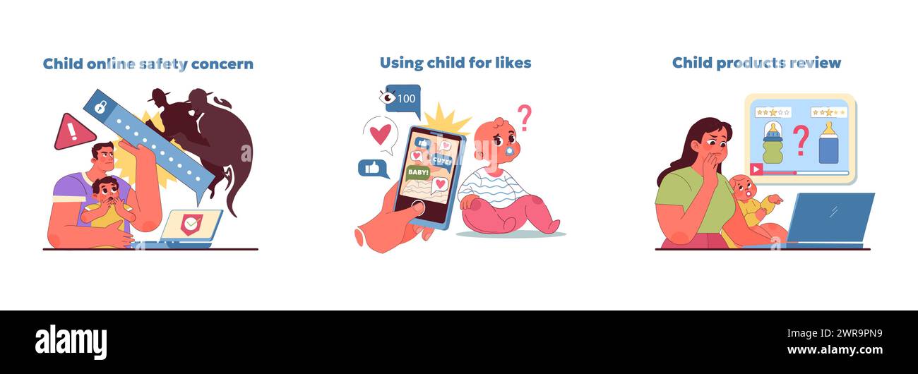 Family blog set. Tackles complexities of child online safety, social ...