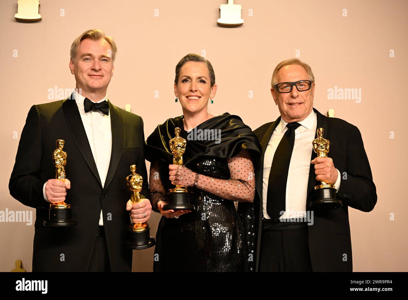 Los Angeles, Ca. 10th Mar, 2024. Christopher Nolan, Emma Thomas And ...