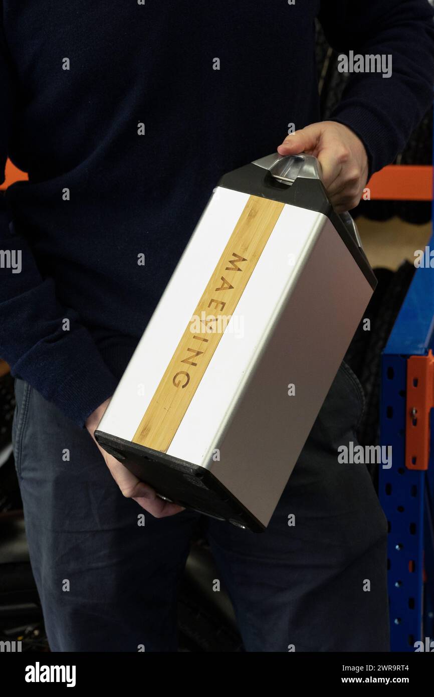 04/03/22 Removable battery - customers will re-charge using domestic ...