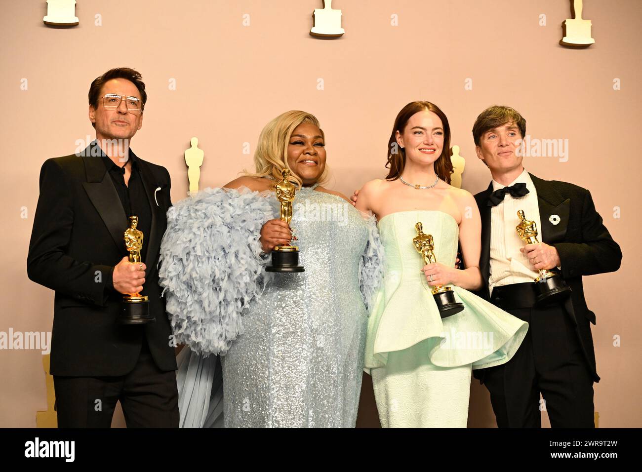 Los Angeles, Ca. 10th Mar, 2024. Robert Downey Jr., Da'vine Joy ...