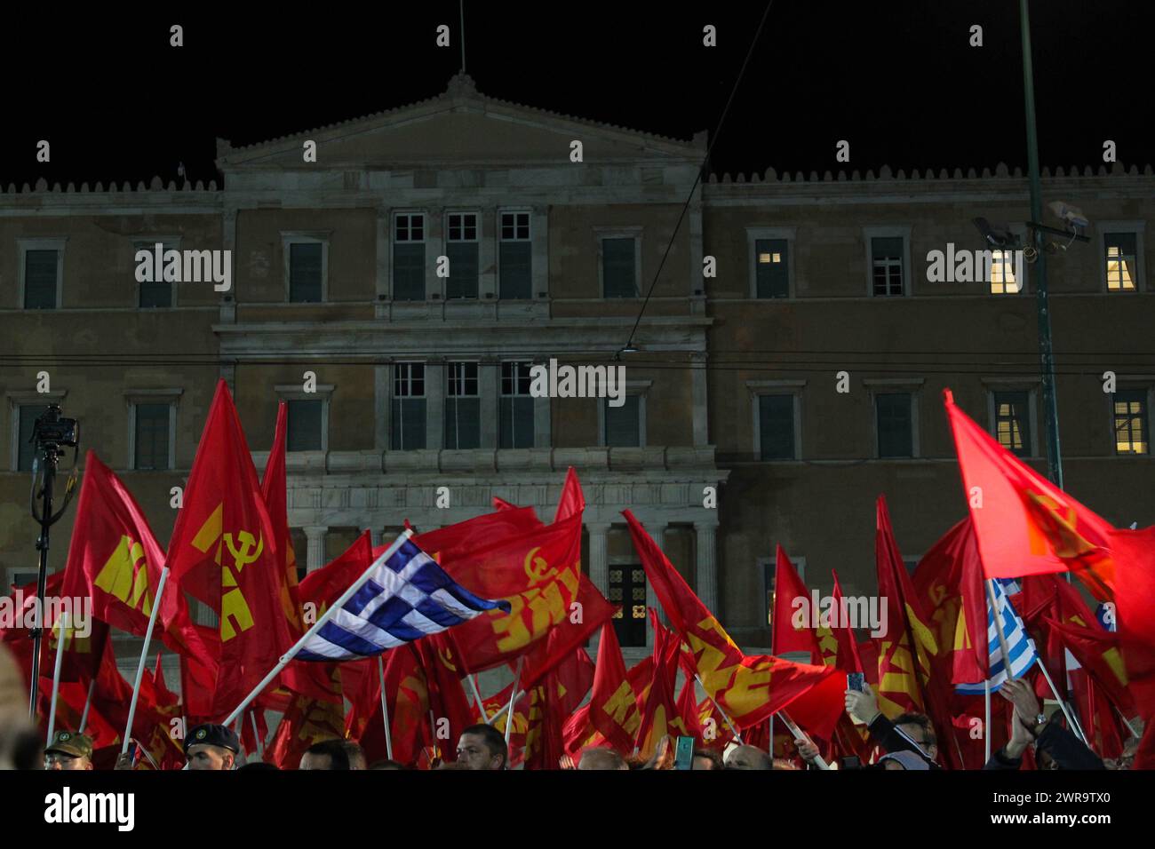 Athens, Greece. 11th Mar, 2024. Athens, Greece, March 11, 2024. Members ...