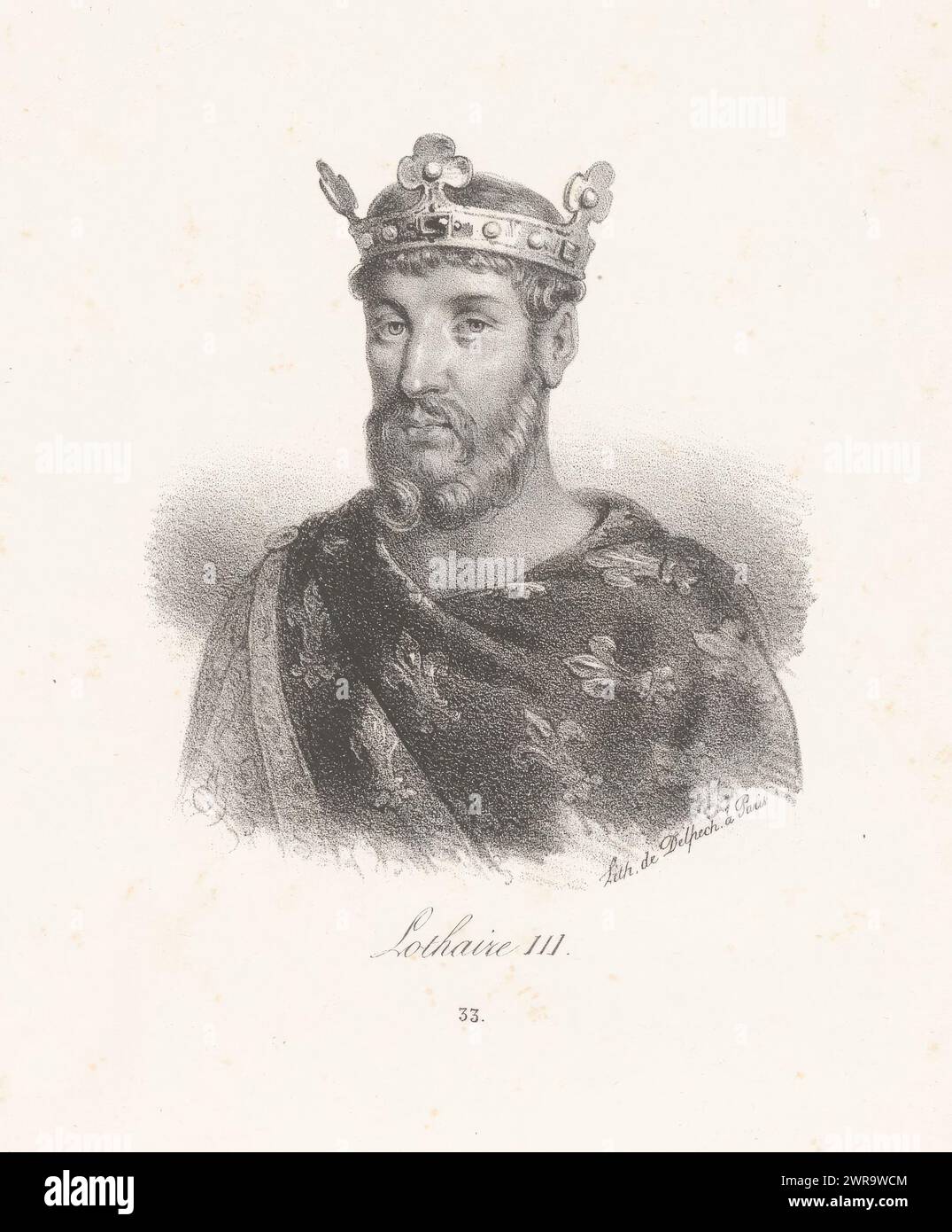 Emperor lothaire iii hi-res stock photography and images - Alamy