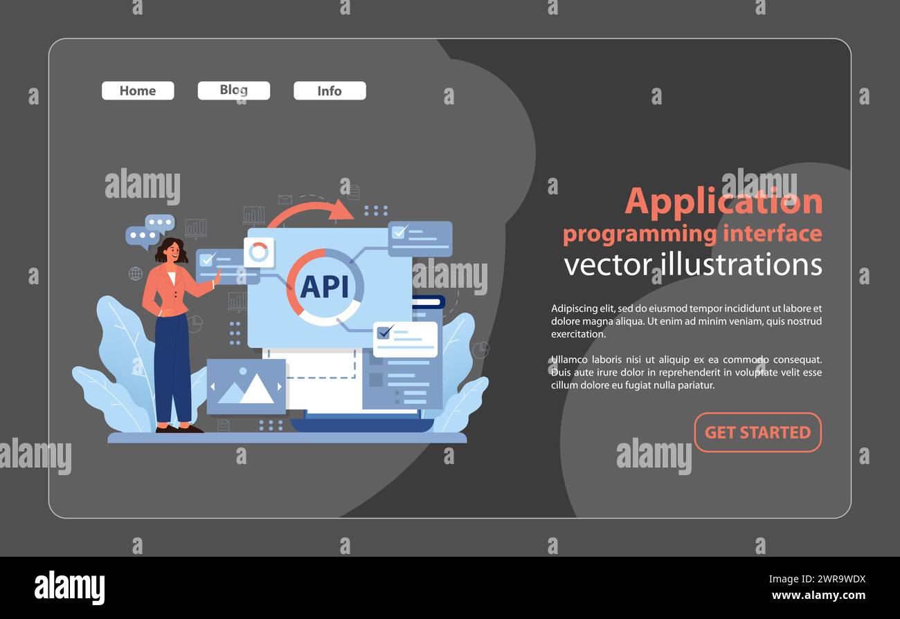 Integration platform Stock Vector Images - Alamy