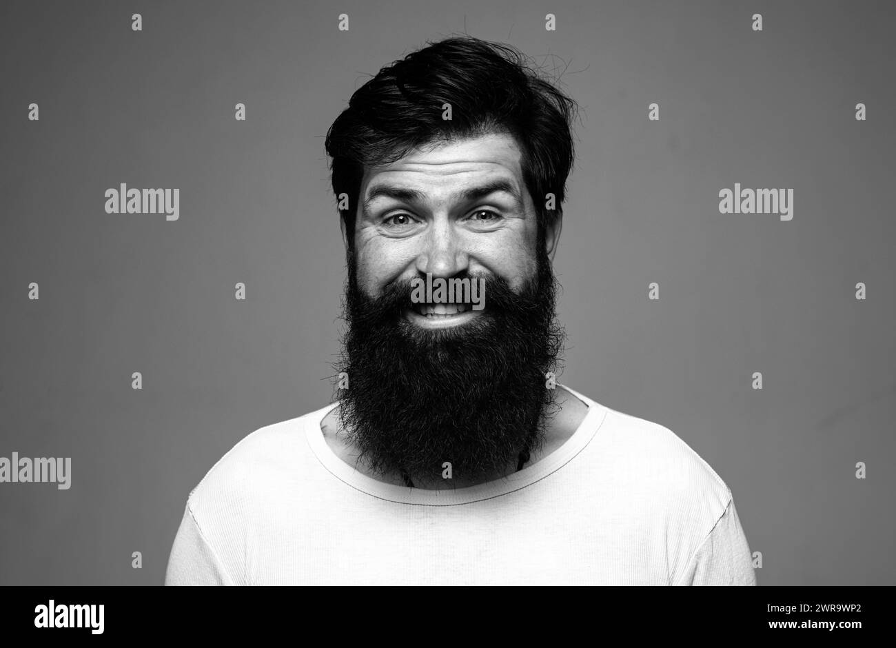 Happy man smile face. Handsome smiling young guy. Positive human facial ...