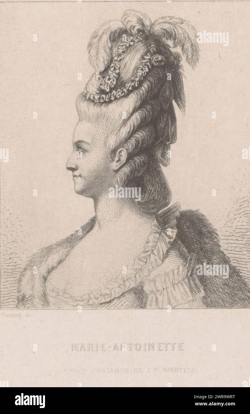 Flameng marie antoinette hi-res stock photography and images - Alamy