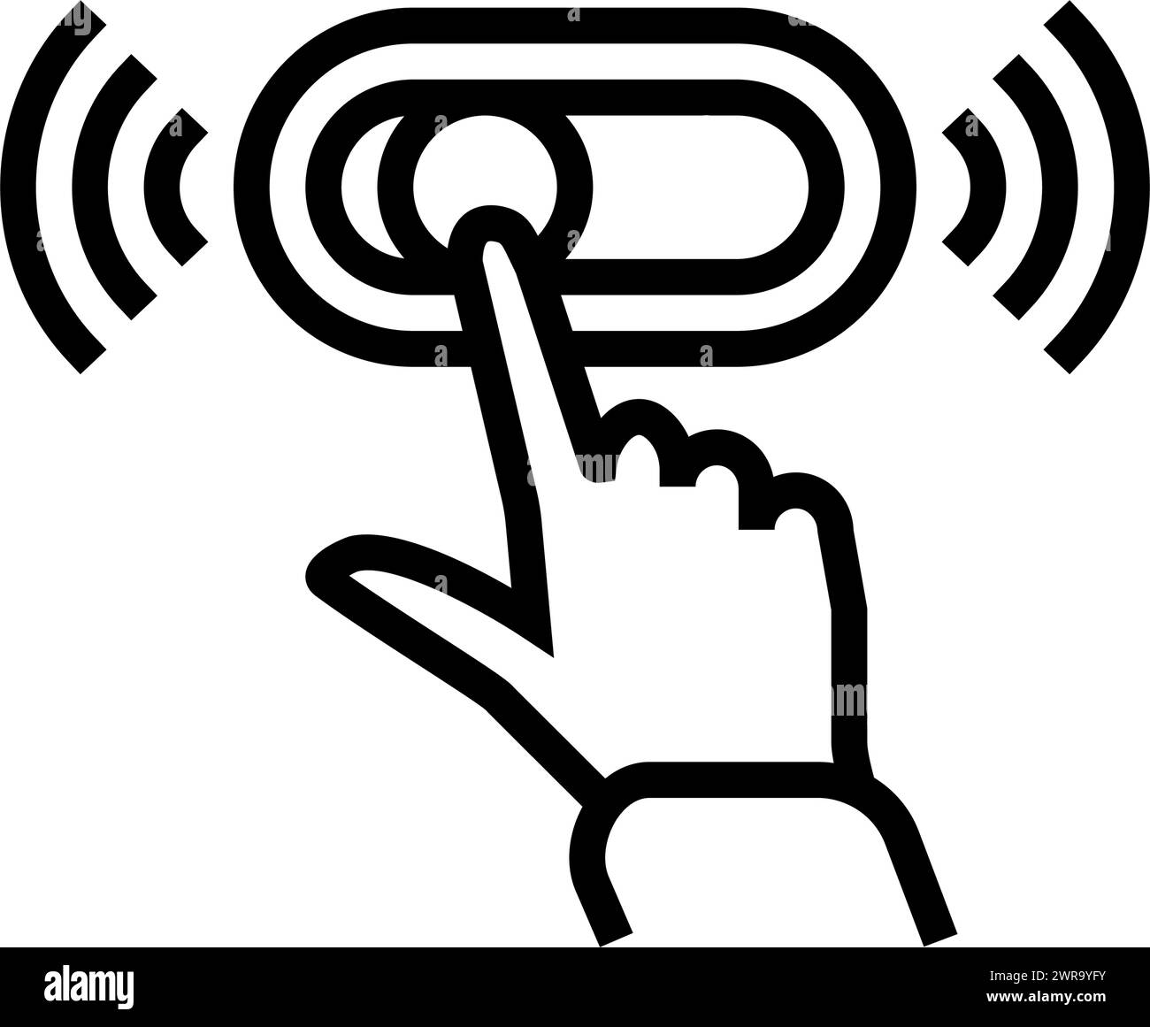 microinteractions ux ui design line icon vector illustration Stock ...