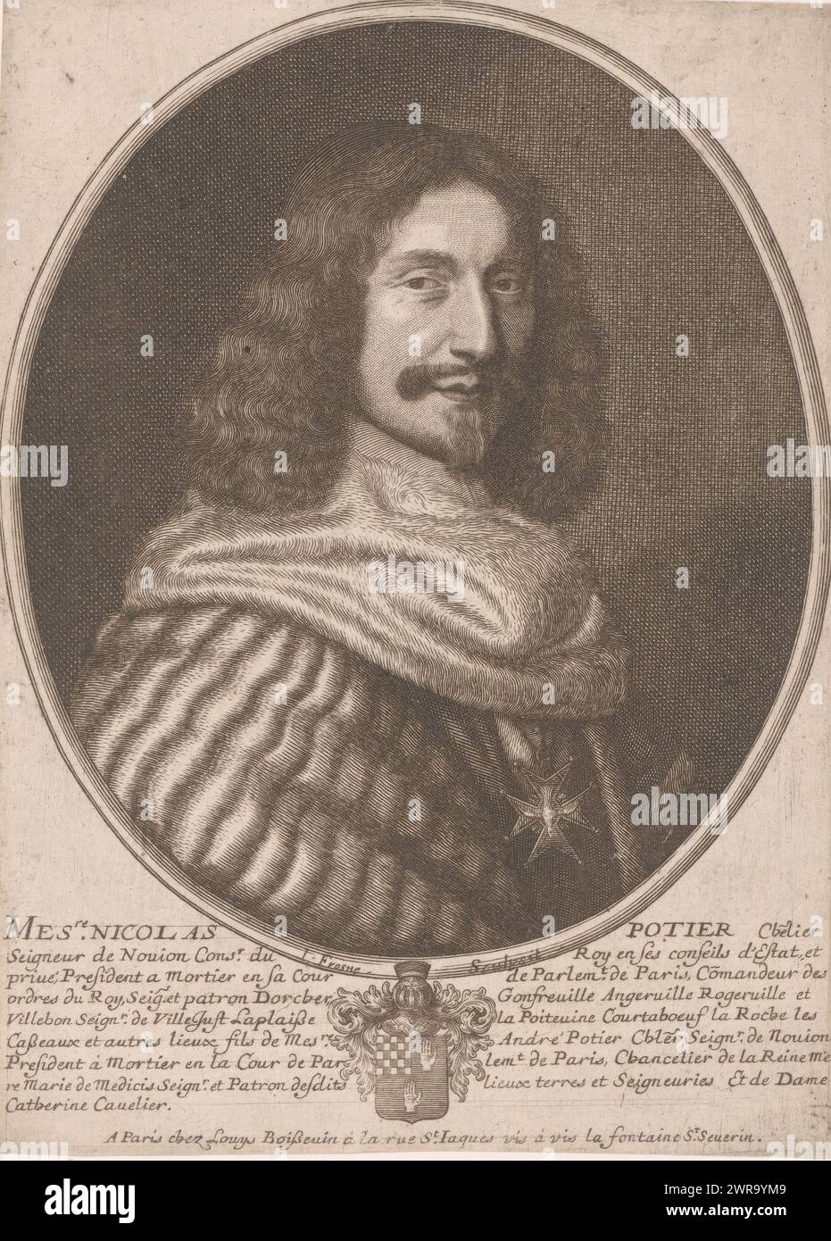 Portrait nicolas potier de novion hi-res stock photography and images ...