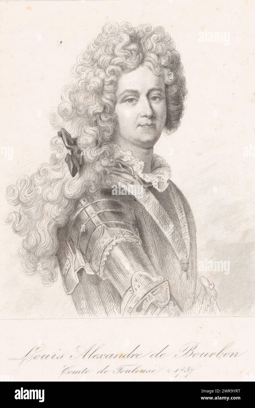 Portrait of Louis Alexander de Bourbon, Count of Toulouse, print maker ...