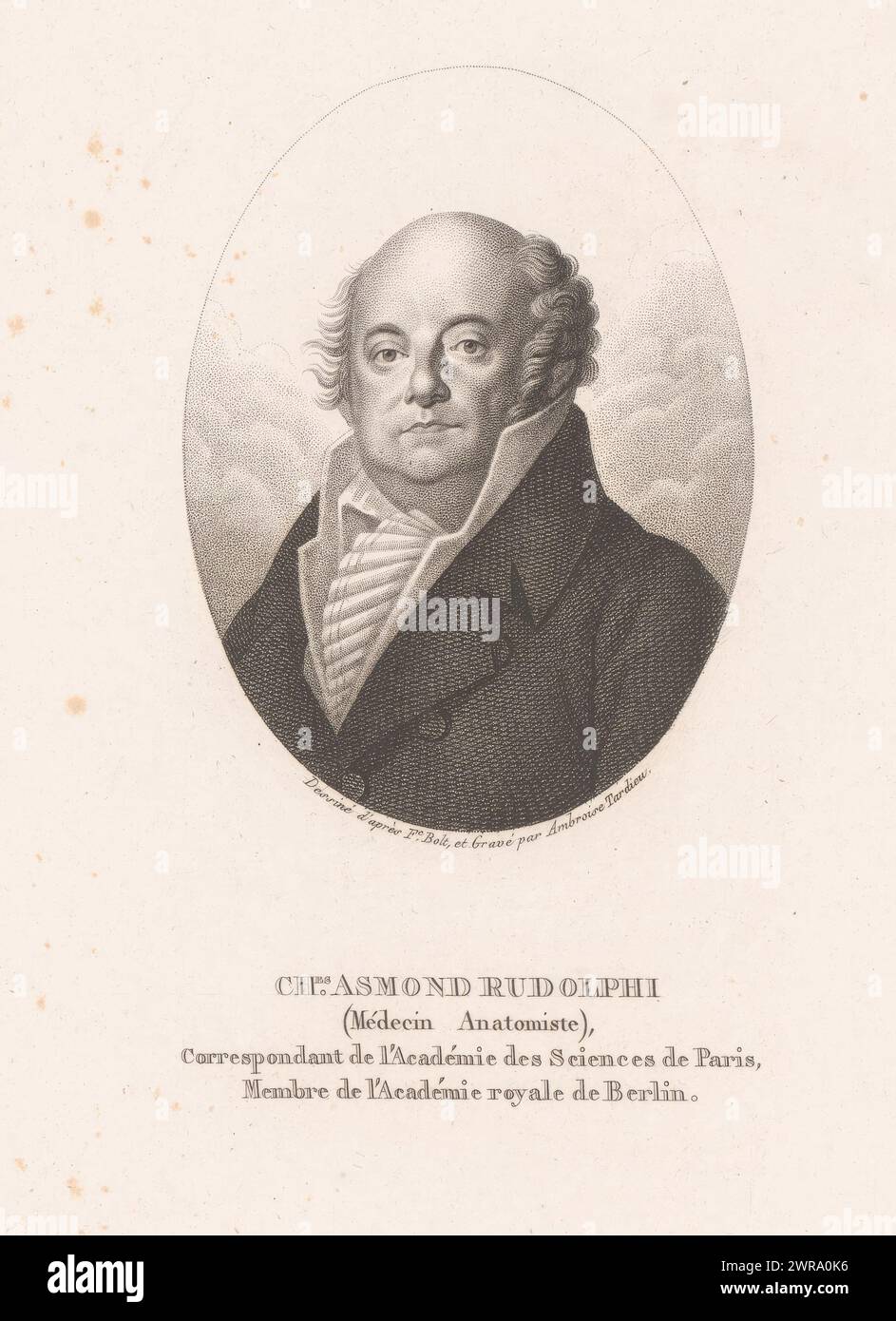 Portrait of Karl Asmund Rudolphi, Complete overview of celebrities ...