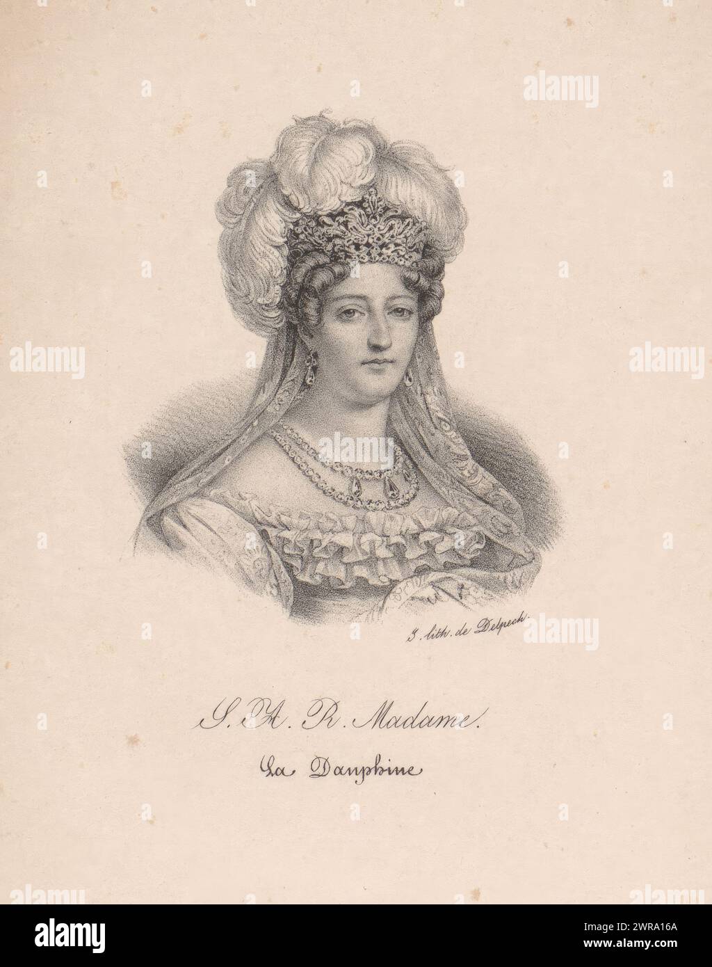 Madame la daupine hi-res stock photography and images - Alamy
