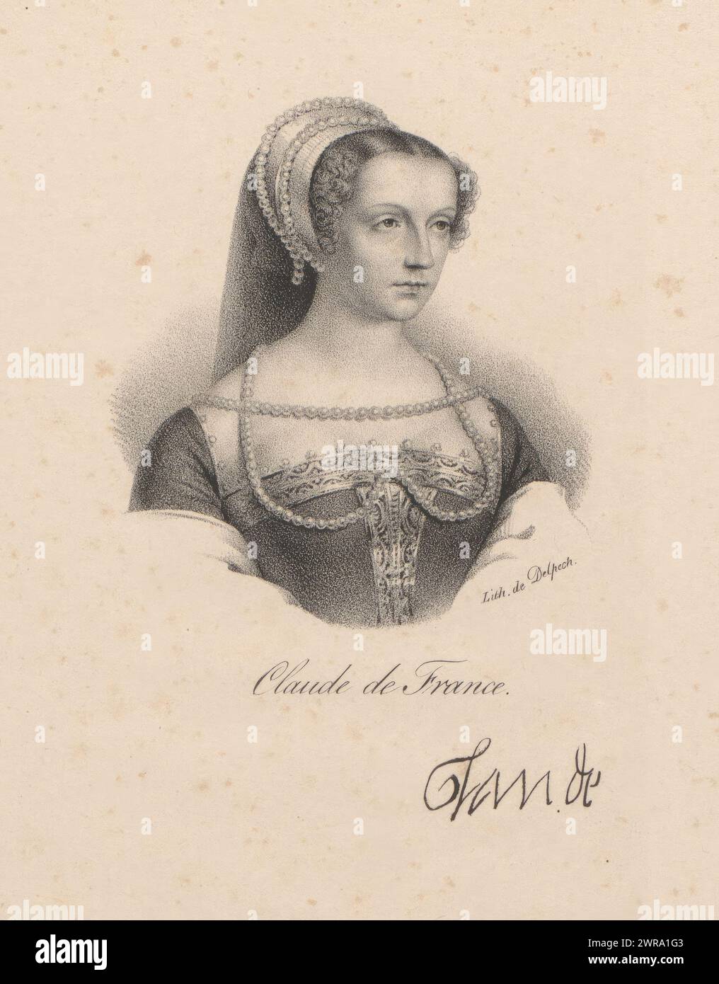Queen claude of france hi-res stock photography and images - Alamy