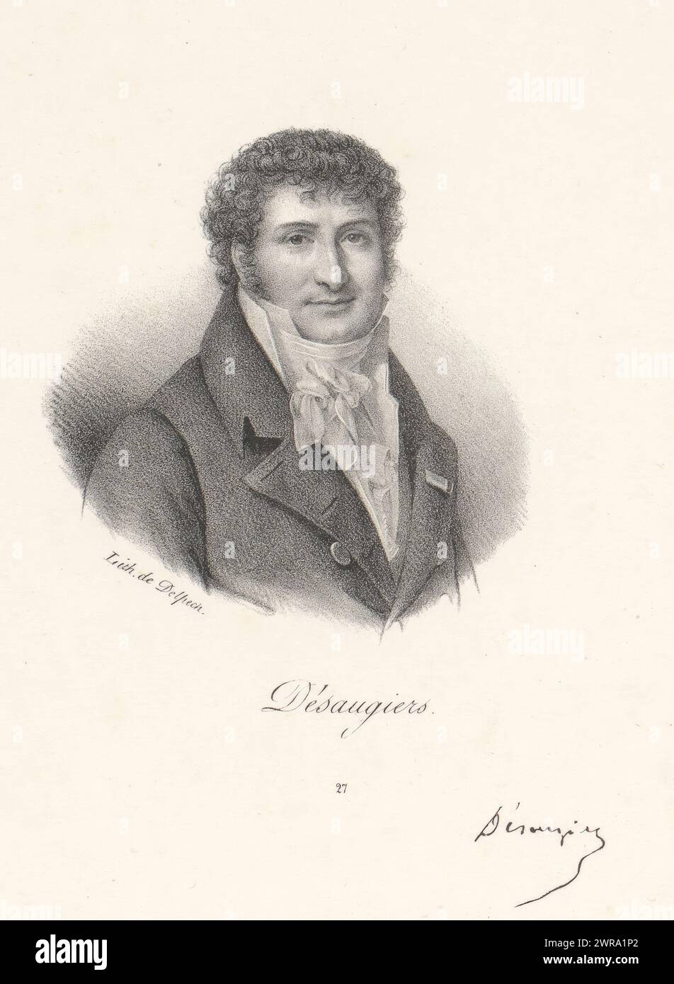 Marc antoine madeleine desaugiers hi-res stock photography and images ...
