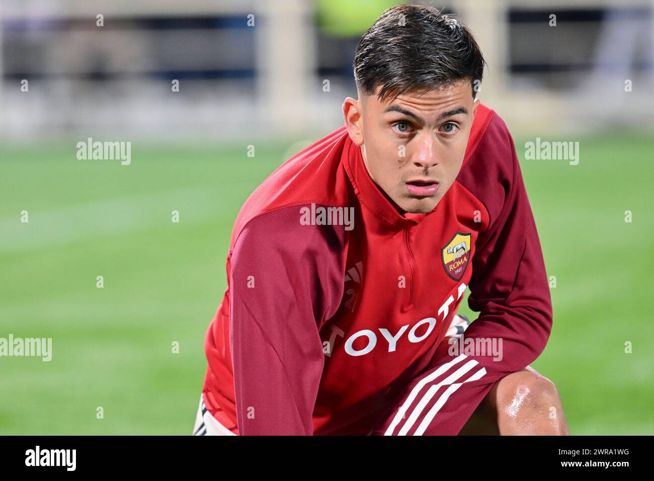 Florence, Italy. 10th Mar, 2024. AS Roma's forward Paulo Dybala during ...