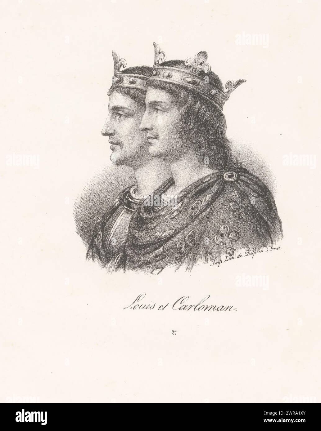 Louis et carloman hi-res stock photography and images - Alamy