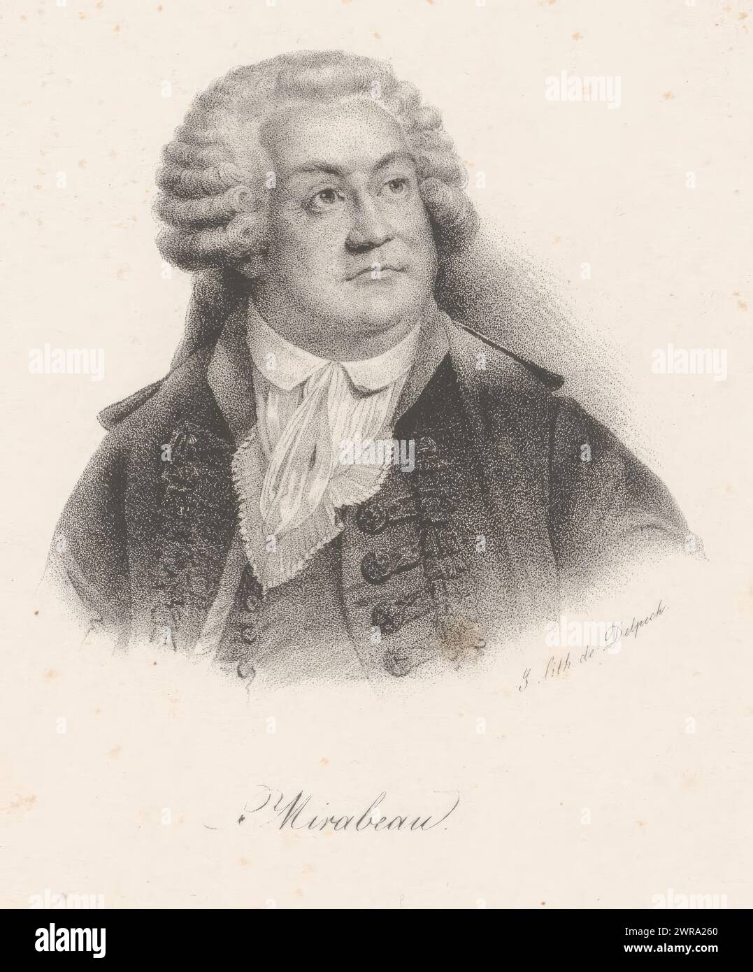 Honore gabriel de riqueti count hi-res stock photography and images - Alamy