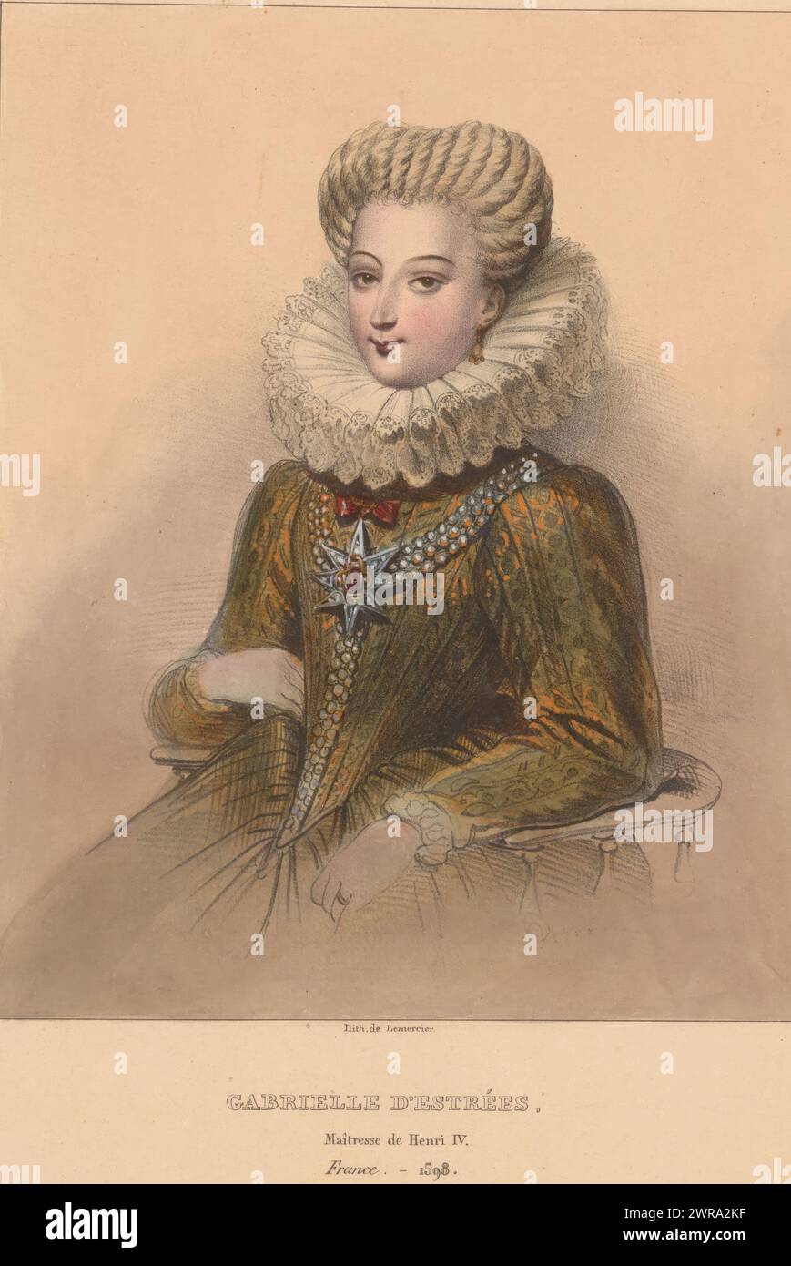 Gabrielle destrees hi-res stock photography and images - Alamy