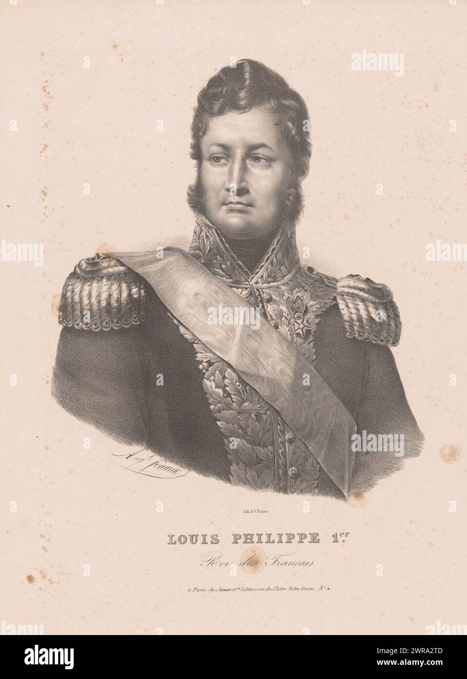 Portrait of Louis Philippe I of France, Louis Philippe Ier, Roi des ...