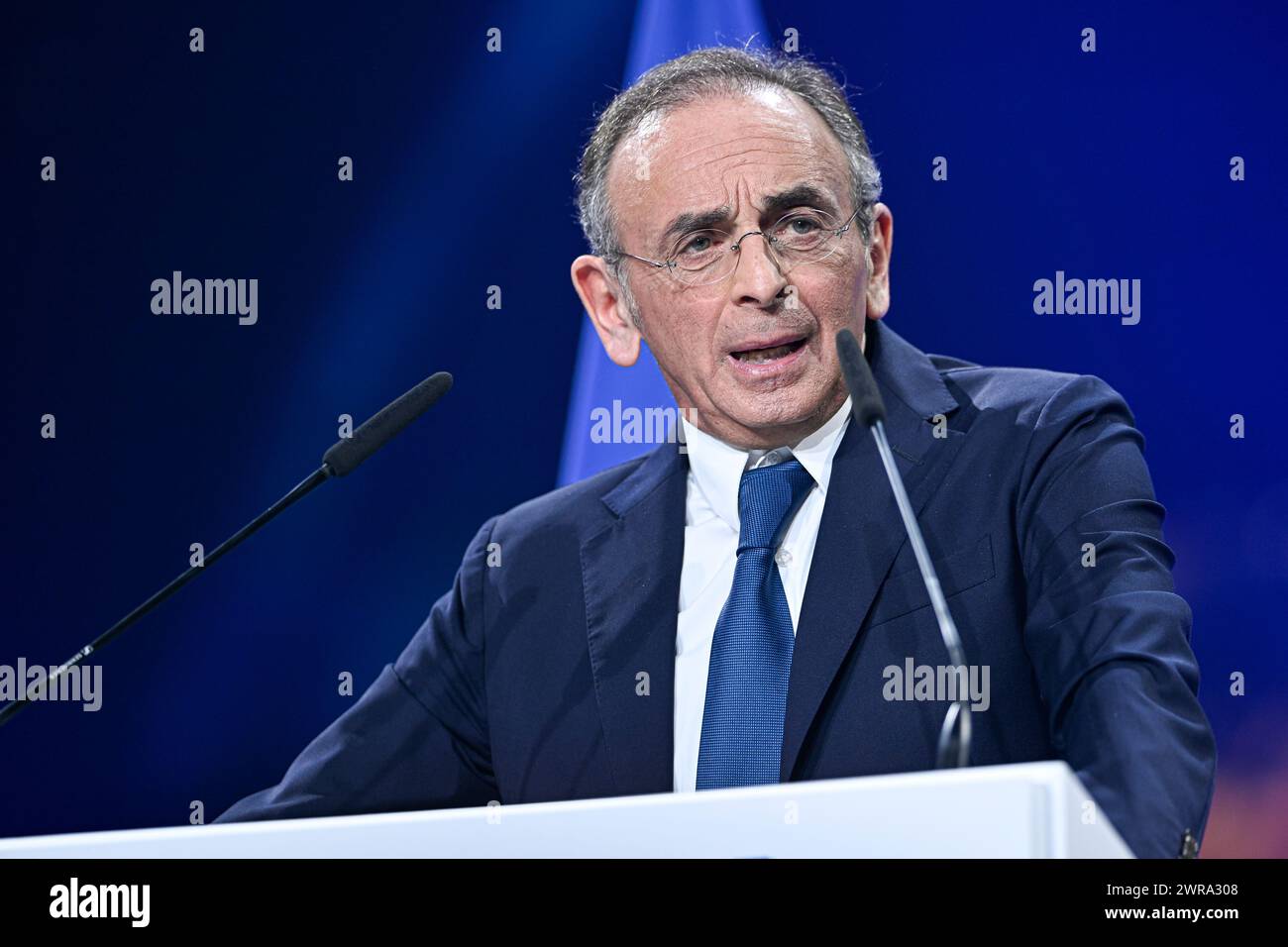 Paris, France. 10th Mar, 2024. Eric Zemmour at the European election ...