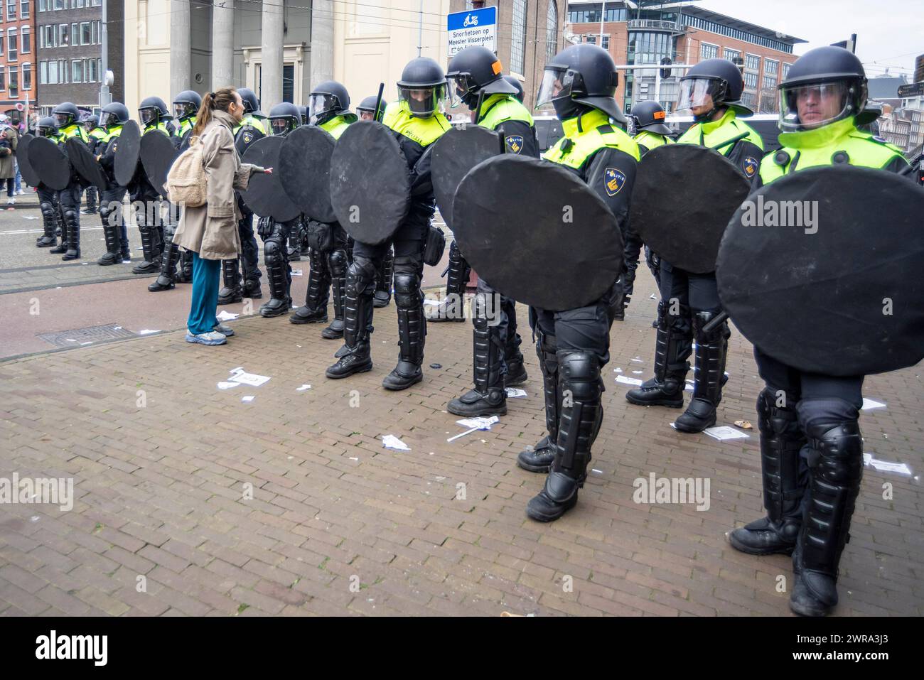 Riot officer netherlands hi-res stock photography and images - Alamy