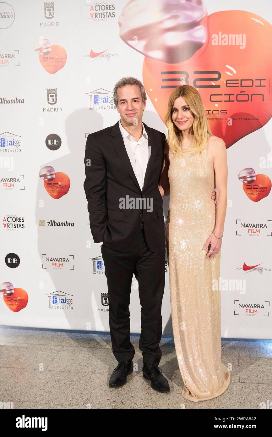 Madrid. Spain. 20240311, Alexandra Jimenez, Luis Rallo attends 32nd ...