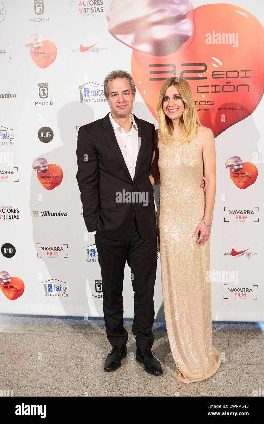Madrid. Spain. 20240311, Alexandra Jimenez, Luis Rallo attends 32nd ...
