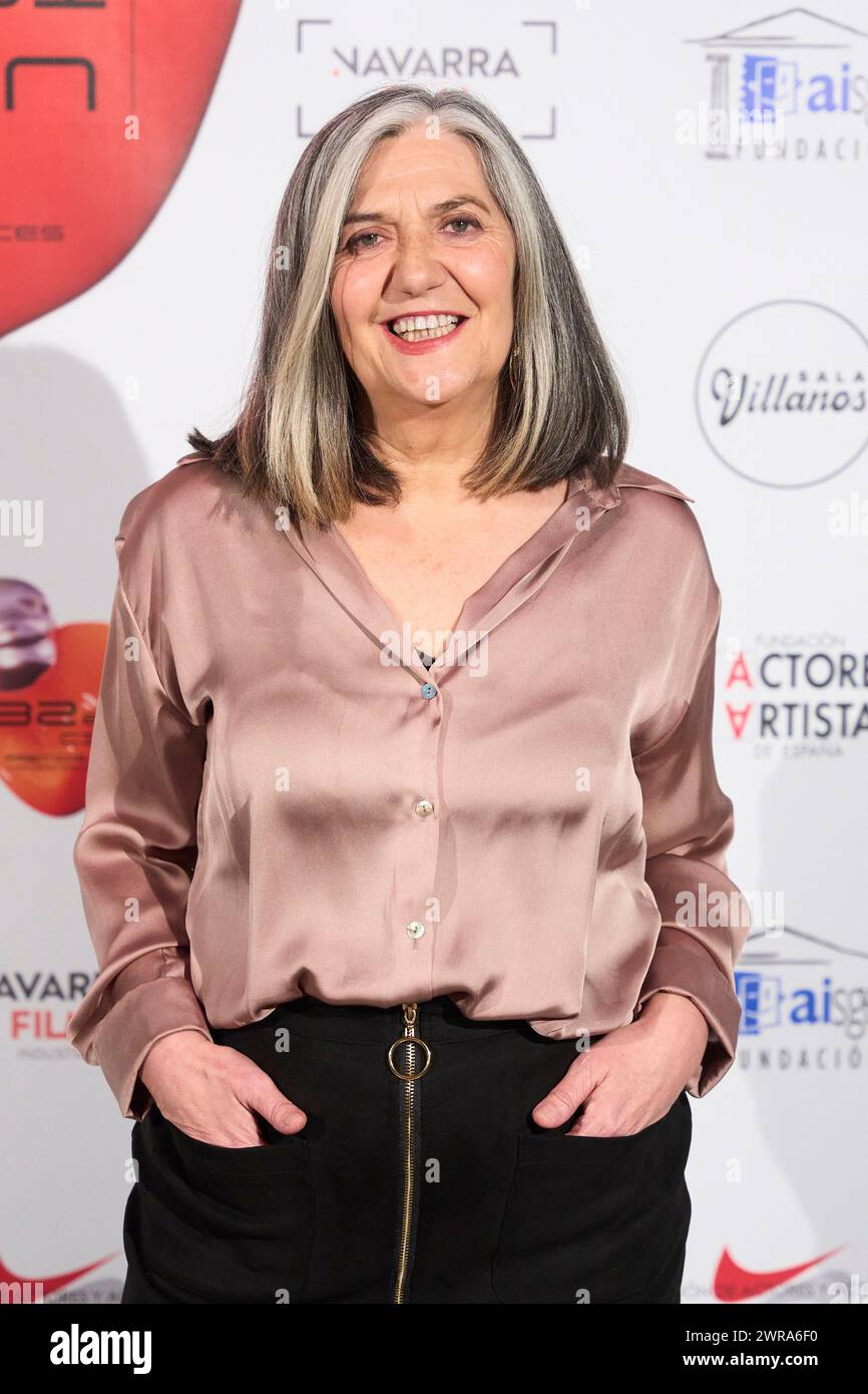 Madrid. Spain. 20240311, Ane Gabarain attends 32nd 'Union de Actores y ...
