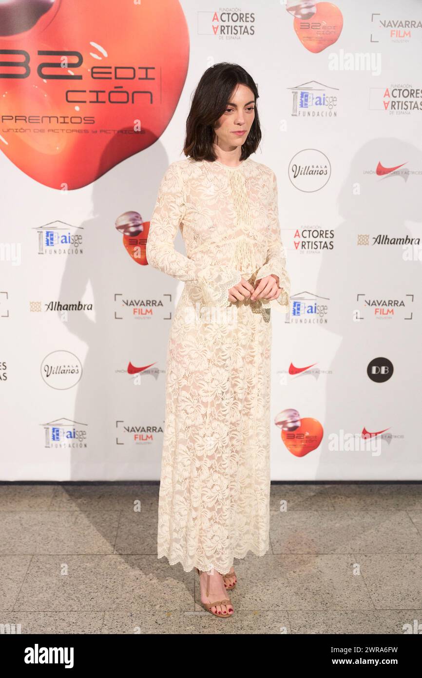 Madrid. Spain. 20240311, Vicky Luengo (Victoria Luengo) attends 32nd ...