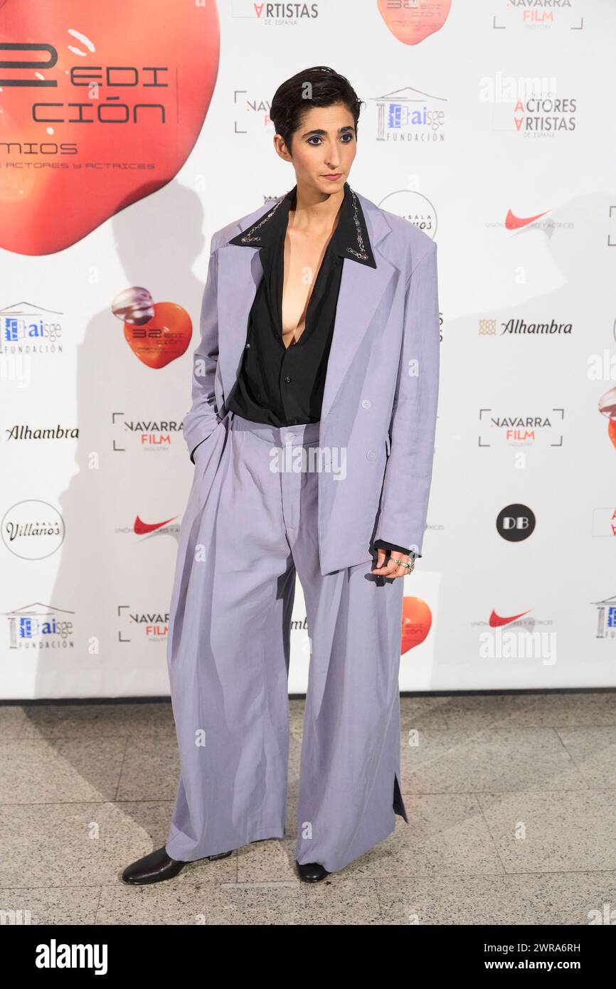 Madrid. Spain. 20240311, Alba Flores attends 32nd 'Union de Actores y ...