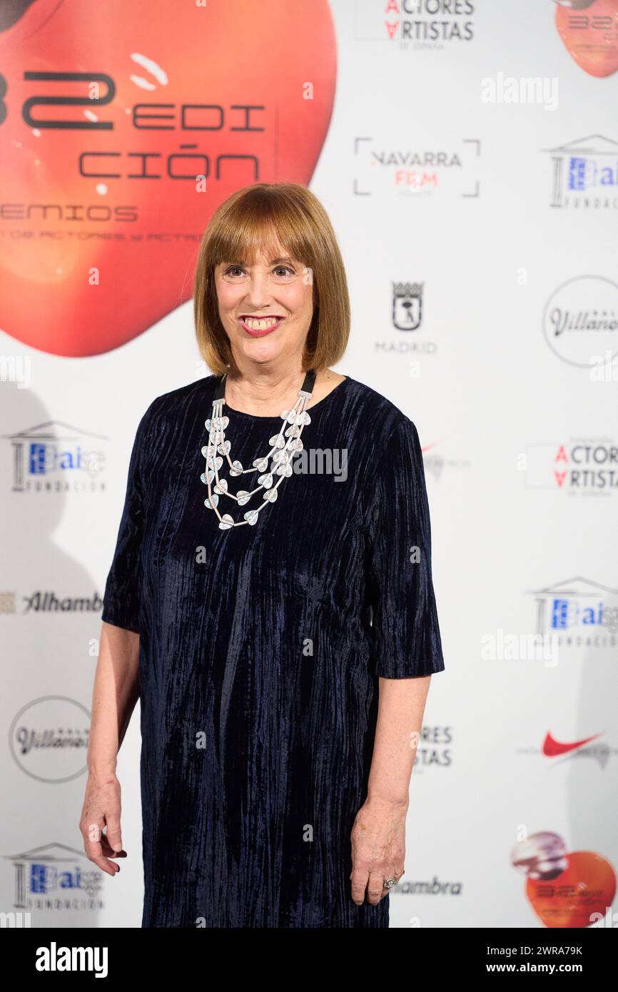 Madrid. Spain. 20240311, Marta Fernandez Muro attends 32nd 'Union de ...