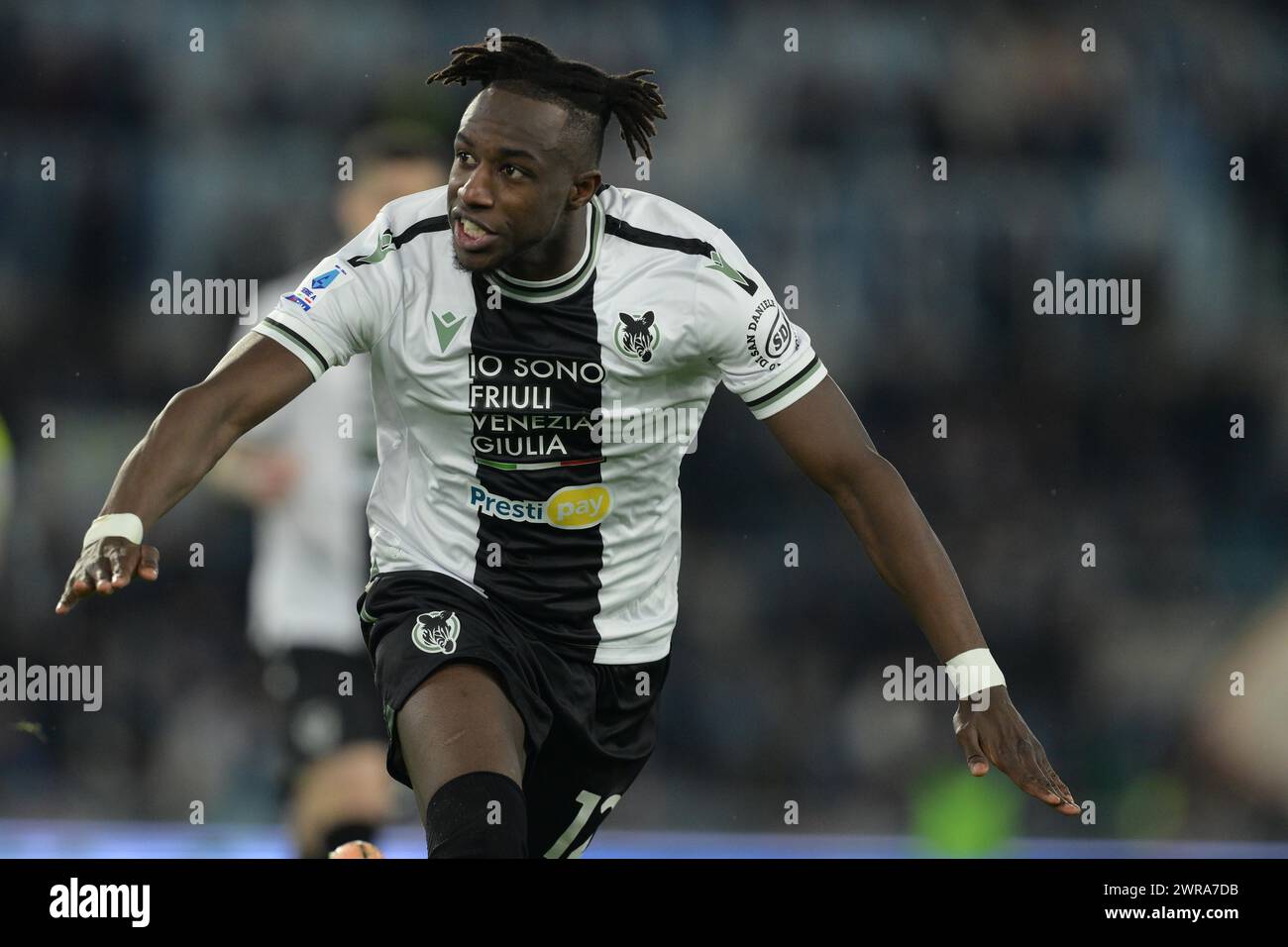 Roma, Italia. 11th Mar, 2024. Hassane Kamara (12 Udinese Calcio ...