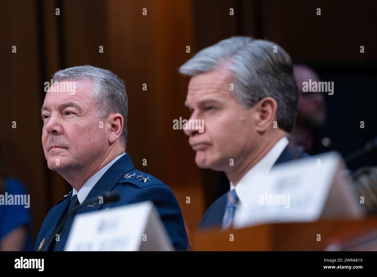 Director of the Defense Intelligence Agency Lieutenant General Jeffrey Kruse at a Senate ...