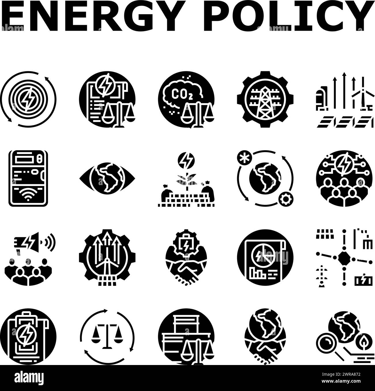 Sustainable environmental policy Stock Vector Images - Alamy