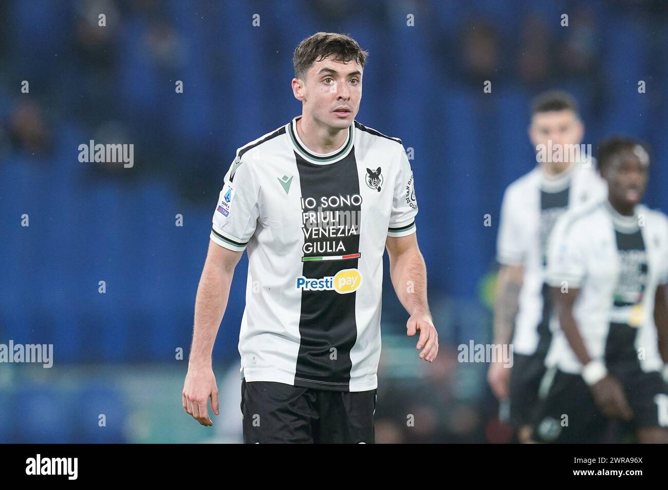Rome, Italy. 11th Mar, 2024. Oier Zarraga of Udinese Calcio looks on ...