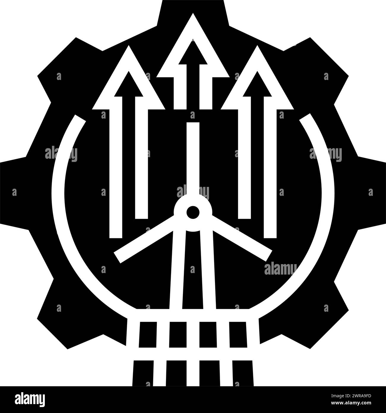 incentivizing innovation glyph icon vector illustration Stock Vector ...