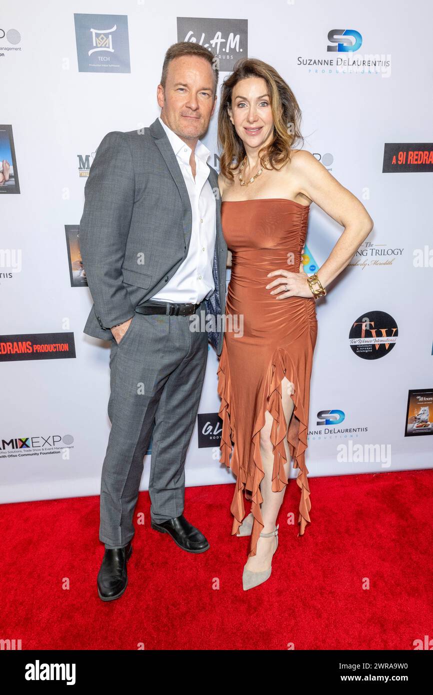 Los Angeles, USA. 10th Mar, 2024. Actor Chris Dukes, Perk Group co ...